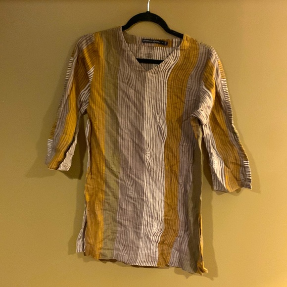 Gudrun Sjoden | Tops | Gudrun Sjoden Tree Print Cotton Tunic | Poshmark